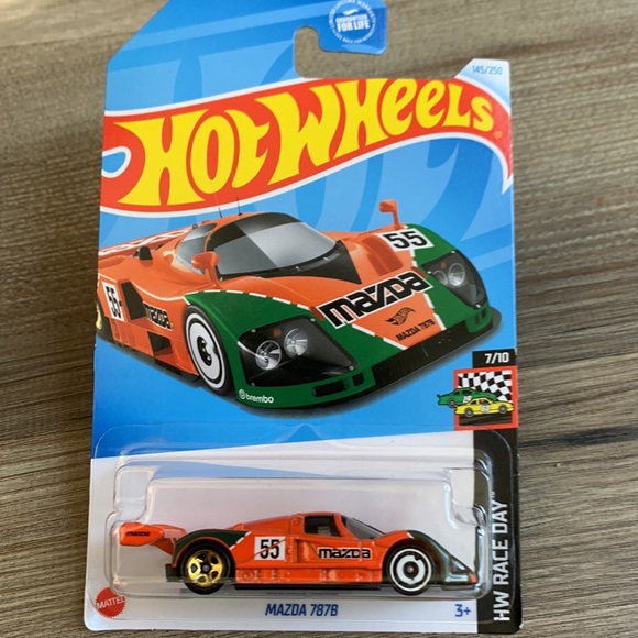 Toys | Hot Wheels Mazda 787b Hw Race Day Mainline 224 New Hotwheels ...